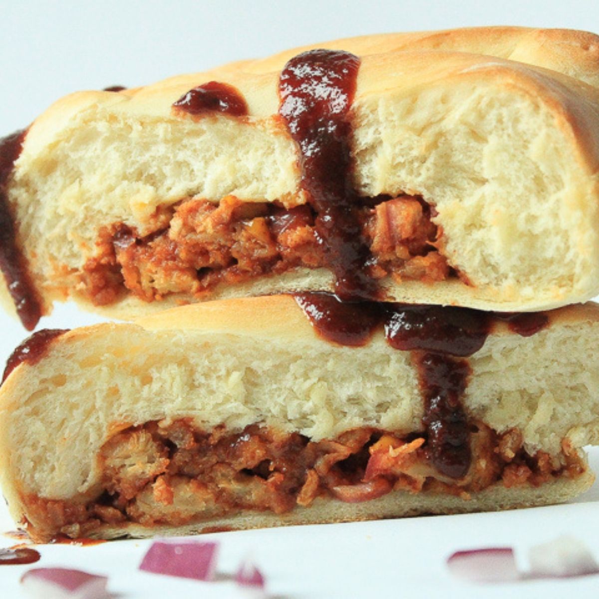 Vegan BBQ Chicken Braid - Courtney's Homestead