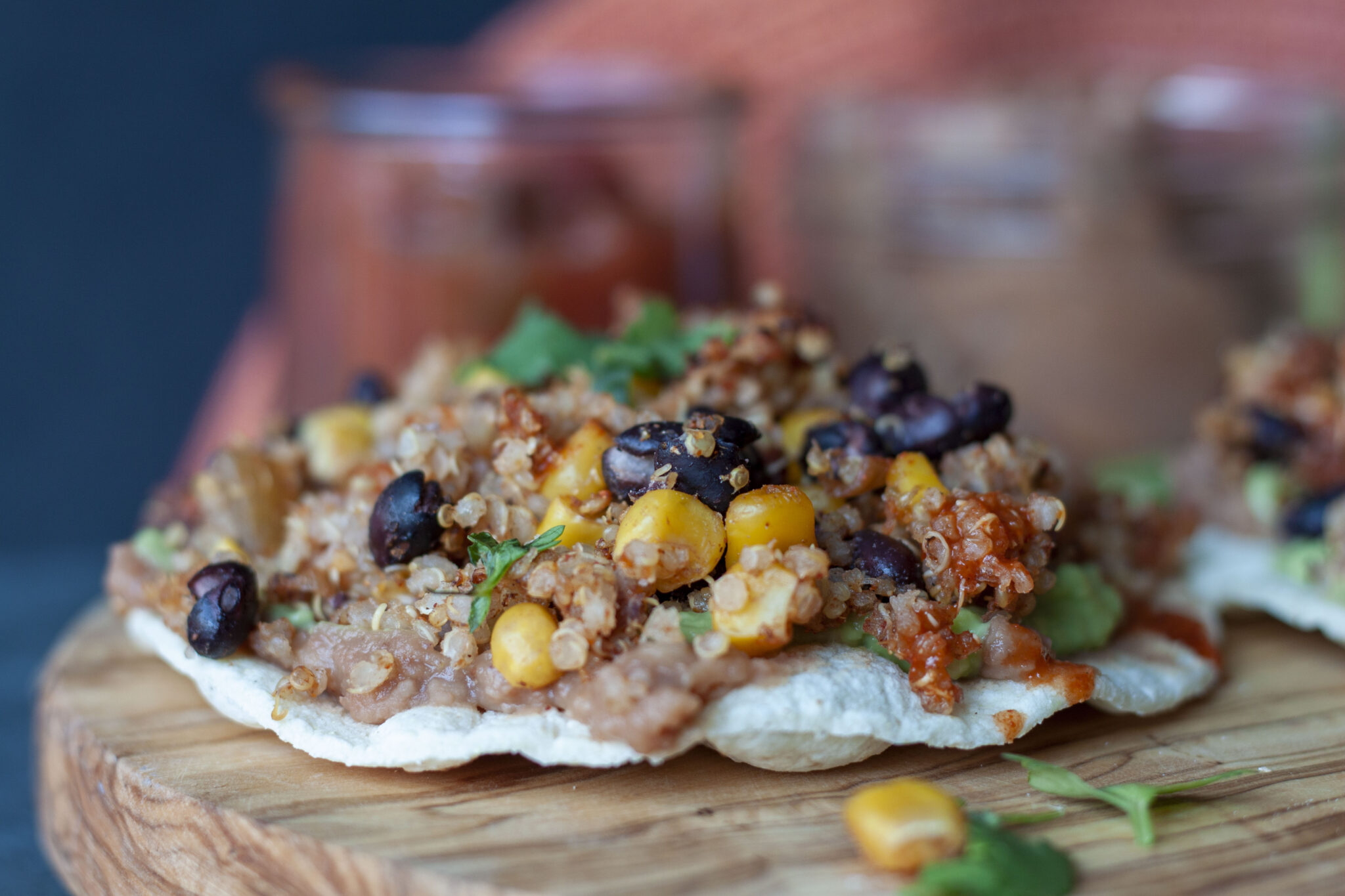 Easy Vegan Tostadas - Courtney's Homestead