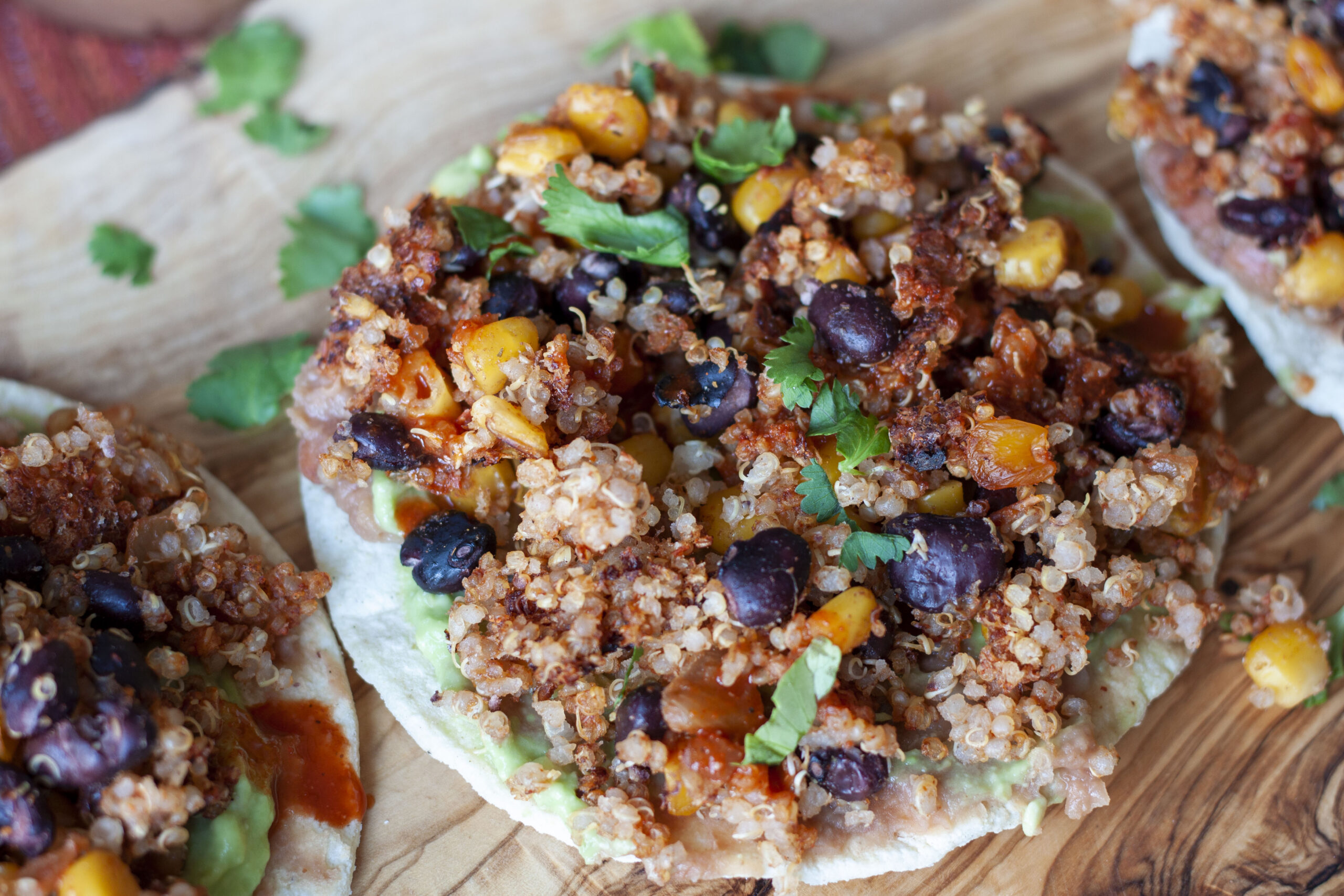Easy Vegan Tostadas - Courtney's Homestead