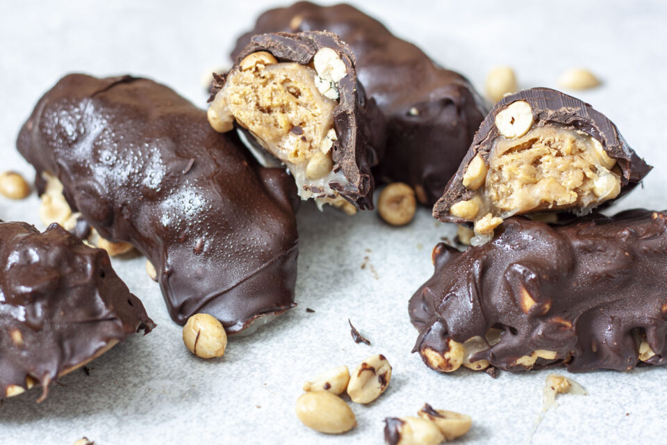 Vegan Baby Ruth Candy Bar - Courtney's Homestead