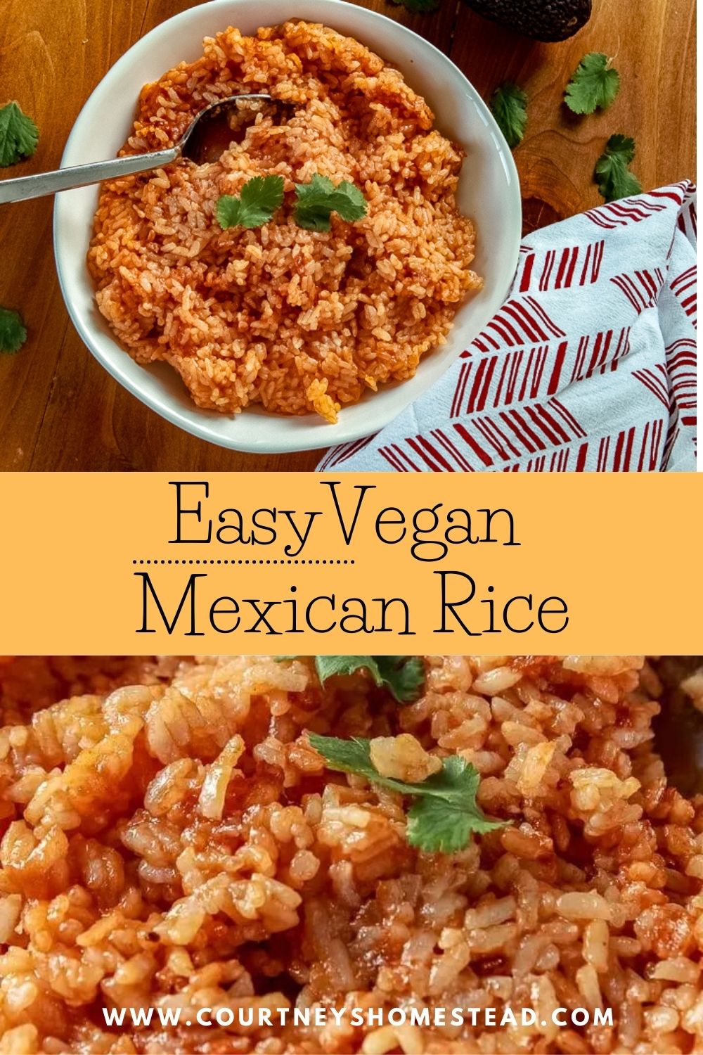 Vegan Mexican Rice - Courtney's Homestead