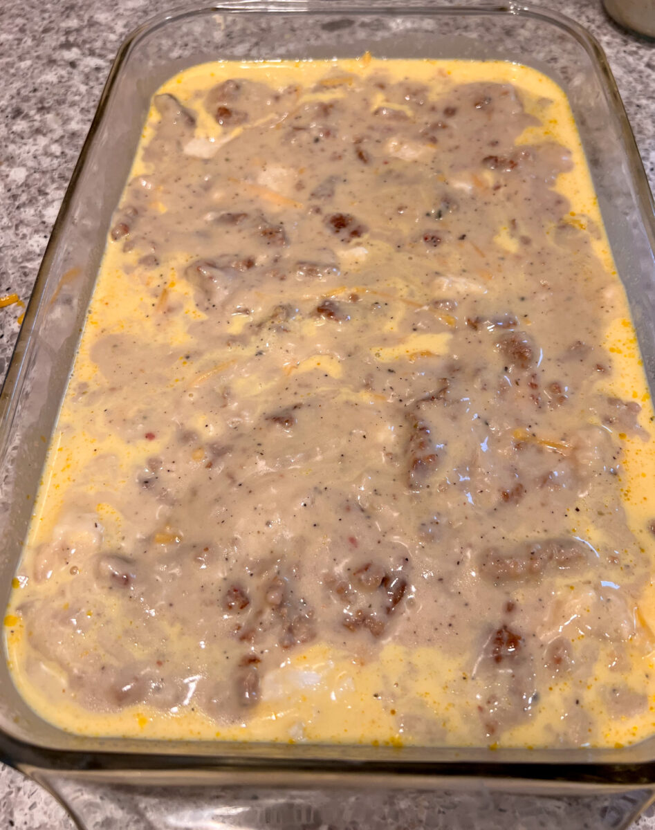 Vegan Breakfast Casserole with Just Egg - Courtney's Homestead