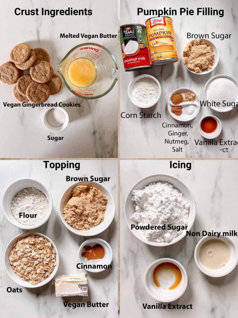 Easy Vegan Pumpkin Pie Bars - Courtney's Homestead